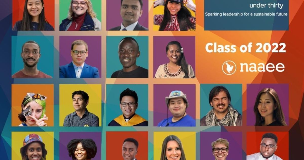 Press Release: Young Environmental Educators Named 2022 EE 30 Under 30 ...